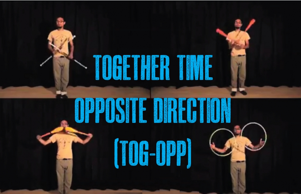 Tutsday- Together Time Opposite Direction - Flow Arts Institute