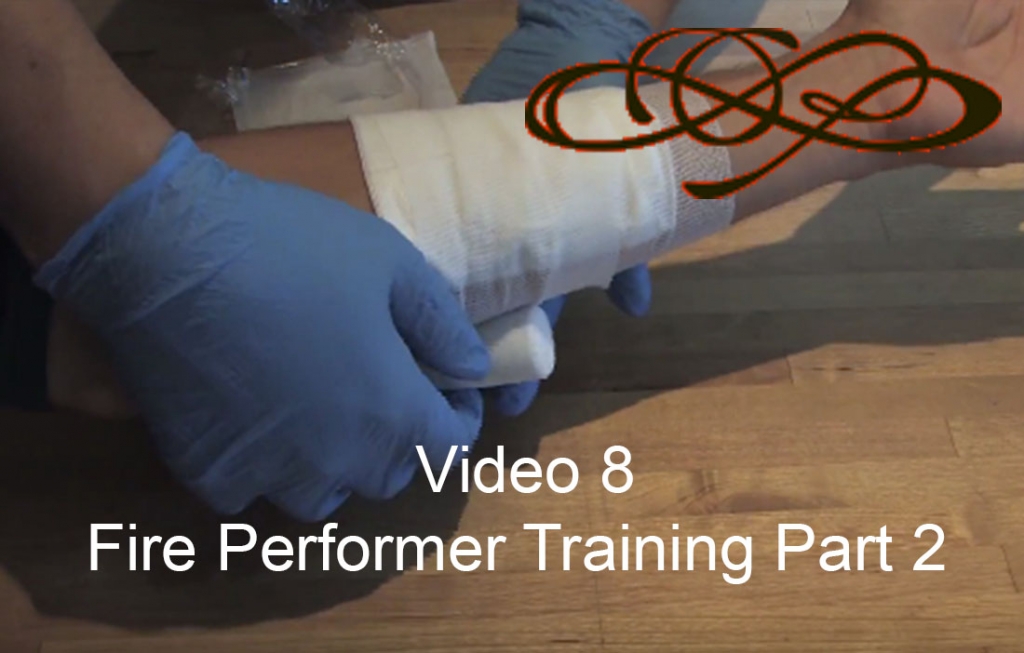 Video 8 - Fire Performer Training Part 2 - Flow Arts Institute